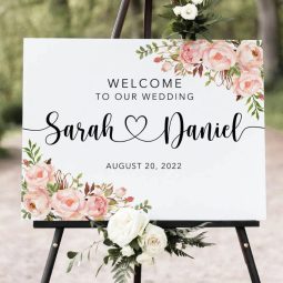 Welcome Sign Canvas – Pretty Creations