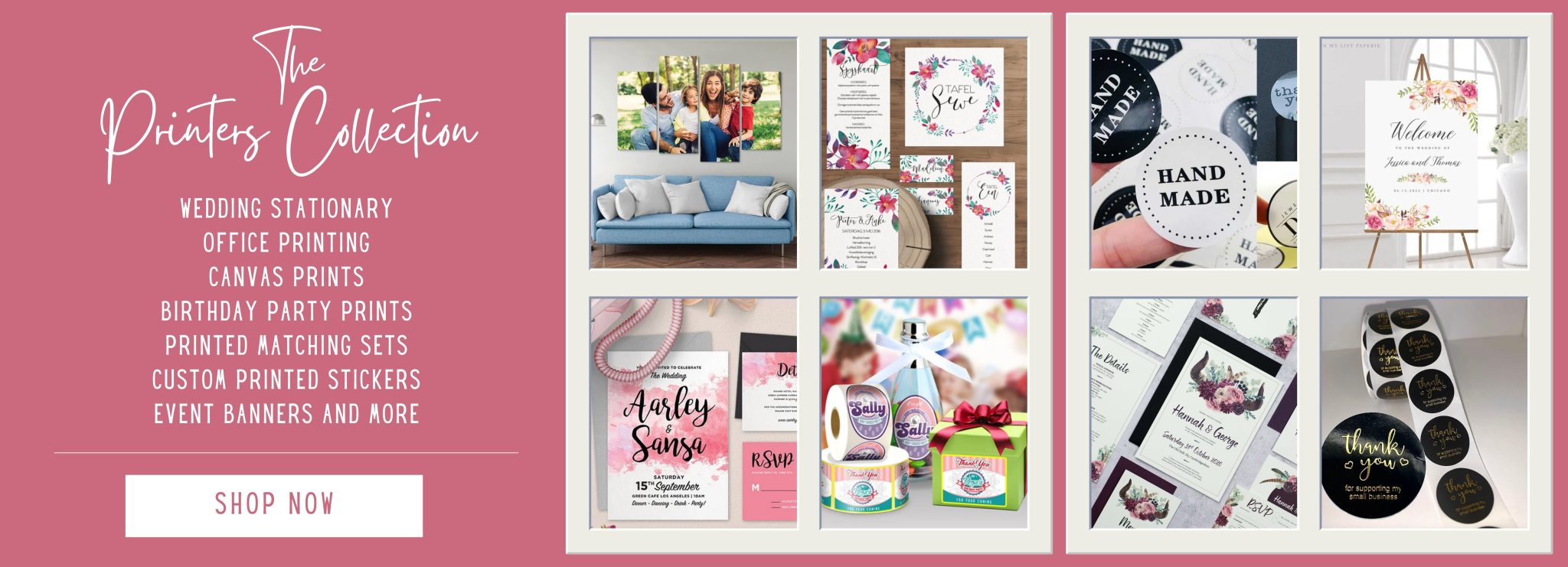 Pretty Creations – Weddings – Special Occasions – Corporate